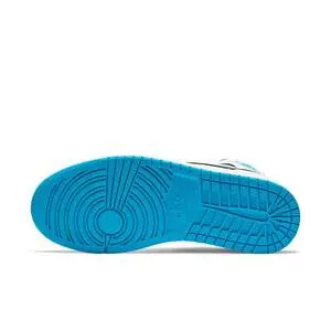 JORDAN 1 Mid Laser Blue Sneakers - White