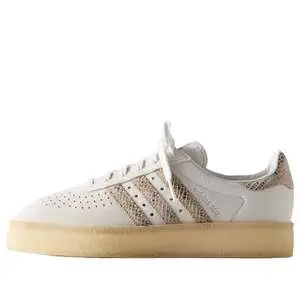 Adidas X Kith Ronnie Fieg X Clarks 8th Street As350 "snakeskin" Sneakers - Crystal White/brown