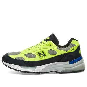 NEW BALANCE 992 Made In Usa 'neon Navy - Yellow