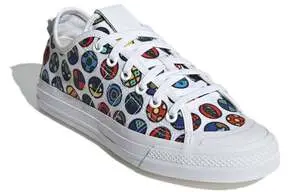 Adidas X Craig Karl Nizza Rf Low Top Sneakers - White/blue/red
