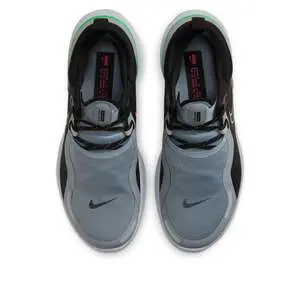 Nike React Miler Shield Sneakers - Gray/black/green