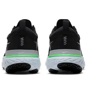 Nike React Miler Shield Sneakers - Gray/black/green