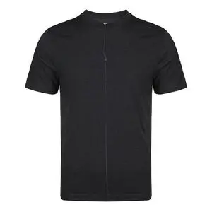 Nike Yoga Dri-fit Short Sleeve T-shirt - Black