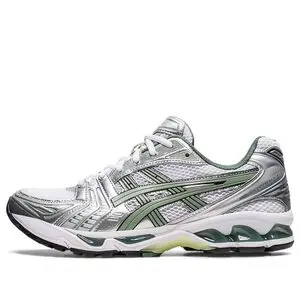 Asics ASICS GEL-Kayano 14 "Pure Silver Slate Grey" Athletic Sneakers Silver/green