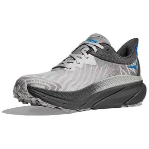 Hoka One One Challenger 7 Athletic Sneakers - Grey/blue