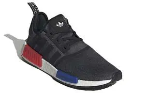 Adidas Nmd_r1 'black Og' Sneakers - Black/blue/red