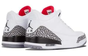 JORDAN Air 3 Retro "white Cement" 2011 Sneakers - White Cement Grey