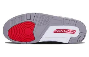 JORDAN Air 3 Retro "white Cement" 2011 Sneakers - White Cement Grey