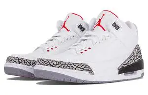 JORDAN Air 3 Retro "white Cement" 2011 Sneakers - White Cement Grey