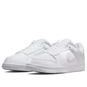 Nike X Dover Street Market Dunk Low Velvet Sneakers - White