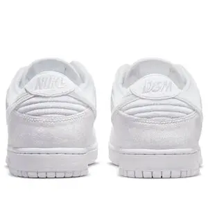 Nike X Dover Street Market Dunk Low Velvet Sneakers - White