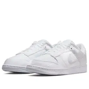 Nike X Dover Street Market Dunk Low Velvet Sneakers - White