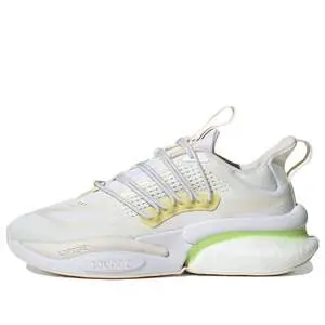 Adidas Adidas AlphaBoost V1 Running Shoes White/yellow