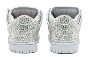 Nike X Cactus Plant Flea Market X Swarovski Dunk Low 'pure Platinum