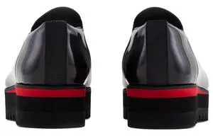 Onitsuka Tiger Slip-on Platform Shoes - Black/red