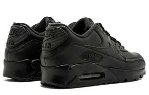 Nike Max 90 Leather Sneakers - Black