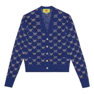 Gucci X Adidas Gg Trefoil Cardigan