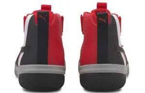 PUMA Legacy High Top Basketball Sneakers - Red/black