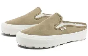 VANS Museum Of Peace & Quiet X Og Mule Lx 'tuffet' Slip On Mule Sneaker - Grey