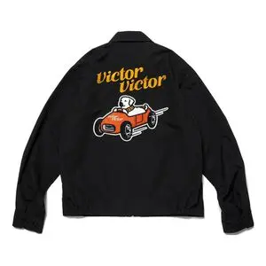 HUMAN MADE X Victor Victor Drizzler Jacket - Black