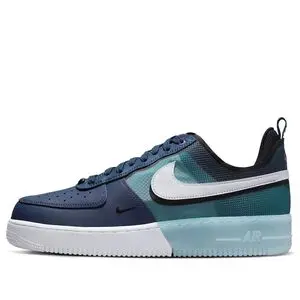 Nike Force 1 React Low Top Sneakers - Blue/white