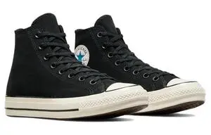 CONVERSE Chuck 70 Hi Suede Sneakers - Black