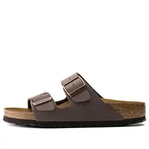 BIRKENSTOCK Arizona Birko-flor Nubuck Sandals - Brown