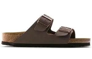 BIRKENSTOCK Arizona Birko-flor Nubuck Sandals - Brown