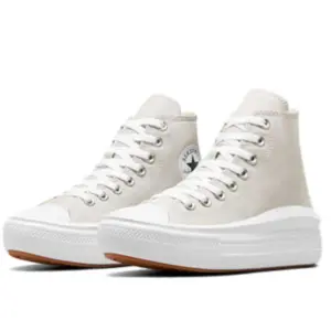 CONVERSE Chuck Taylor All Star Move Platform High Top Sneakers - Beige/white