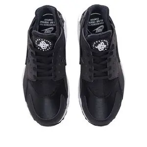 Nike Huarache Run Sneakers - Black/black-white