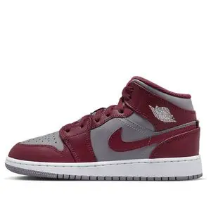 JORDAN Jordan Air 1 Mid Sneakers Redgray
