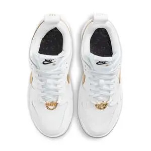 Nike Dunk Low Disrupt Sneakers - White/gold