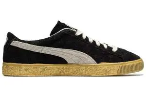 PUMA Suede Vintage Low Top Sneakers - Black