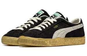 PUMA Suede Vintage Low Top Sneakers - Black
