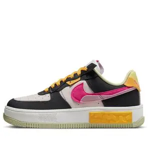 Nike Force 1 Fontanka Low Top Sneakers - Black/white/pink