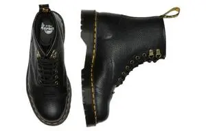Dr. Martens 1460 Bex Faux Fur-lined Leather Lace Up Boots