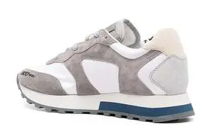 Off-White Logo Running Sneakers - Grey