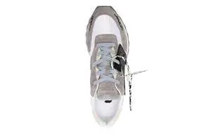 Off-White Logo Running Sneakers - Grey