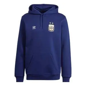 Adidas Argentina Trifolio Hoodie - Blue