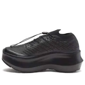 SALOMON Comme Des Garcons X Pulsar Platform Sneakers - Black/black/black