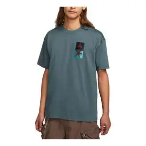 Nike X Patch T-shirt 'faded Spruce - Green