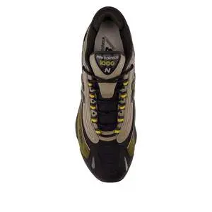 NEW BALANCE 1000 Cordura Sneakers - Olive/black/yellow