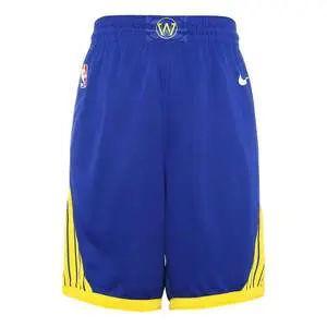 Nike Golden State Warriors Basketball Shorts 19-20 Season Fan Edition - Blue