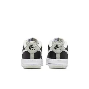 Nike Force 1 Low Lace-up Sneakers - Black/beige/white