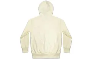 Play Comme Des Garcon Zip Hoodie With Red Heart Emblem - Ivory