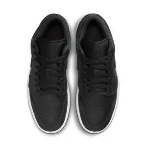 JORDAN Air 1 Low Se Elephant Print Sneakers - Black
