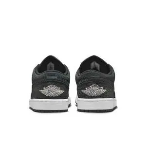 JORDAN Air 1 Low Se Elephant Print Sneakers - Black