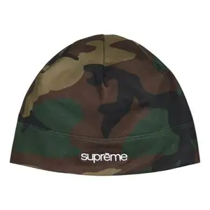 Supreme Beanie - Woodland Camo