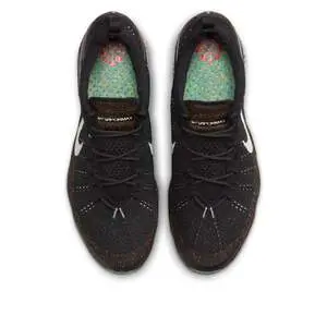 Nike Vapormax 2023 Flyknit 'safari' Sneakers - Black/light Silver/black