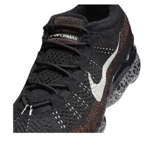 Nike Vapormax 2023 Flyknit 'safari' Sneakers - Black/light Silver/black